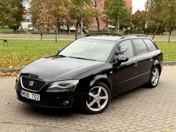 Melns SEAT Exeo 2013 Viļņa, ar dzinēja tilpumu 2.00 L un nobraukumu 233 tūkst. km par 2500 €, foto 4 vietnē AUTOMOTO.COM.LV