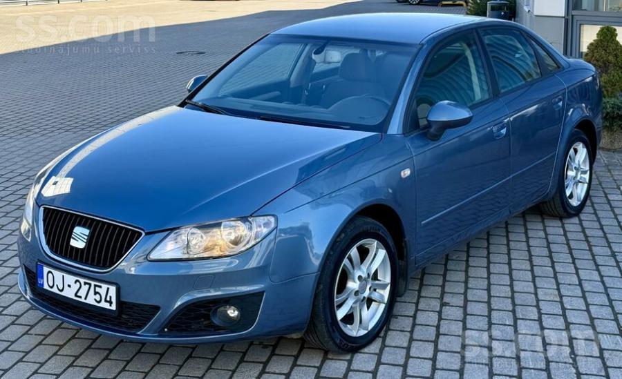Blue SEAT Exeo 2010 in Riga, with an engine capacity of 2.00 L and mileage of 263 thousand km for 3150 €, photo 3 on AUTOMOTO.COM.LV