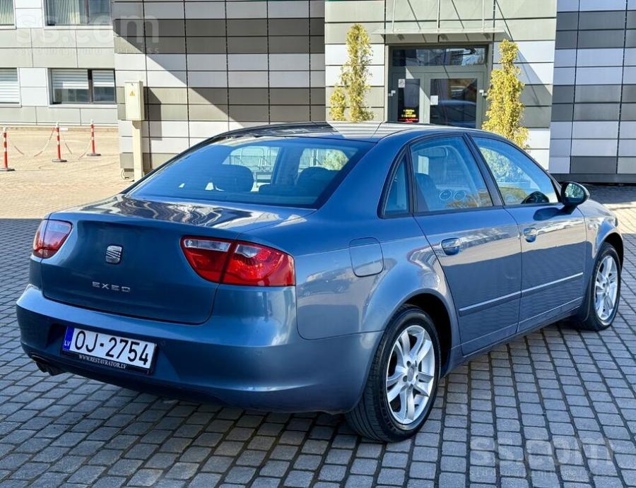 Blue SEAT Exeo 2010 in Riga, with an engine capacity of 2.00 L and mileage of 263 thousand km for 3150 €, photo 6 on AUTOMOTO.COM.LV