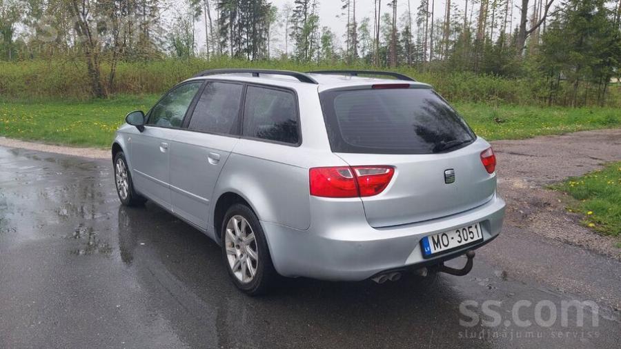Grey SEAT Exeo 2009 in Aluksne, with an engine capacity of 2.00 L and mileage of 0 thousand km for 3150 €, photo 7 on AUTOMOTO.COM.LV