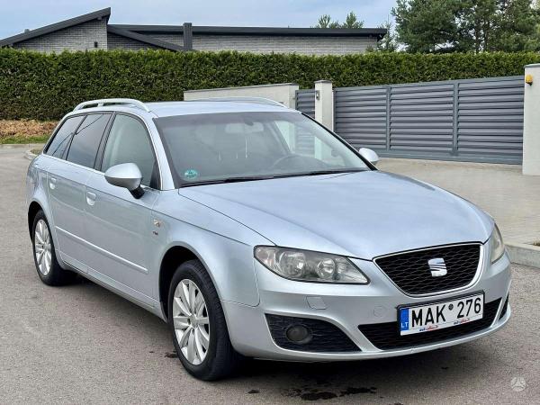 Grey SEAT Exeo 2009 in Vilnius, with an engine capacity of 1.97 L and mileage of 320 thousand km for 2900 €, photo 7 on AUTOMOTO.COM.LV