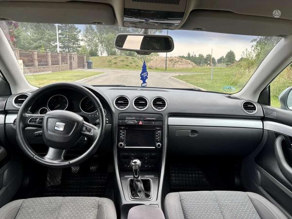 Grey SEAT Exeo 2009 in Vilnius, with an engine capacity of 1.97 L and mileage of 320 thousand km for 2900 €, photo 9 on AUTOMOTO.COM.LV