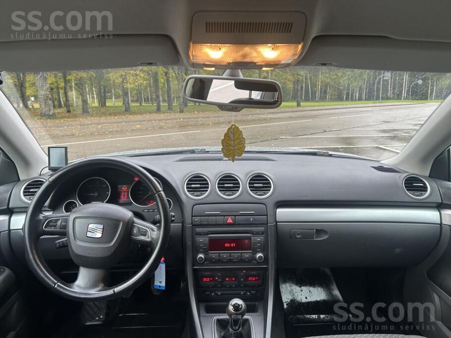 Grey SEAT Exeo 2009 in Aluksne, with an engine capacity of 2.00 L and mileage of 0 thousand km for 2350 €, photo 24 on AUTOMOTO.COM.LV