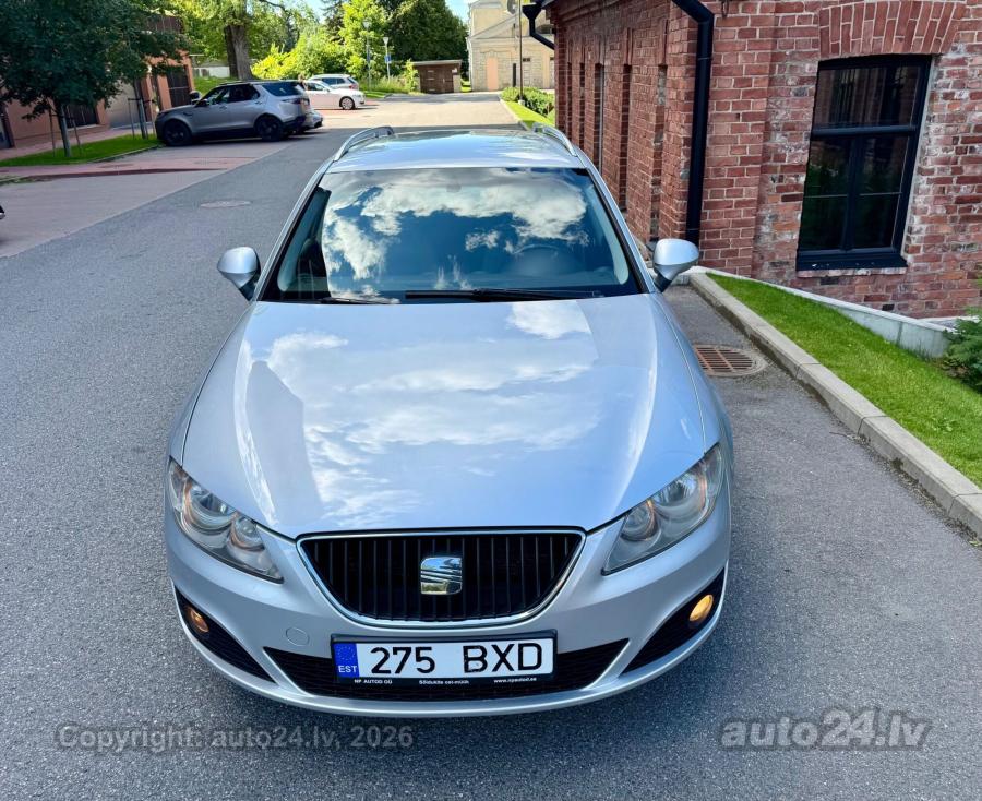 Pelēks SEAT Exeo 2011 Tallina, ar dzinēja tilpumu 2.00 L un nobraukumu 283 tūkst. km par 4999 €, foto 6 vietnē AUTOMOTO.COM.LV