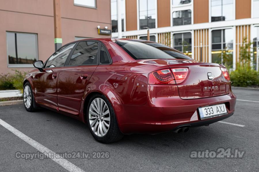 Red SEAT Exeo 2012 in Tallinn, with an engine capacity of 2.00 L and mileage of 181 thousand km for 4999 €, photo 5 on AUTOMOTO.COM.LV