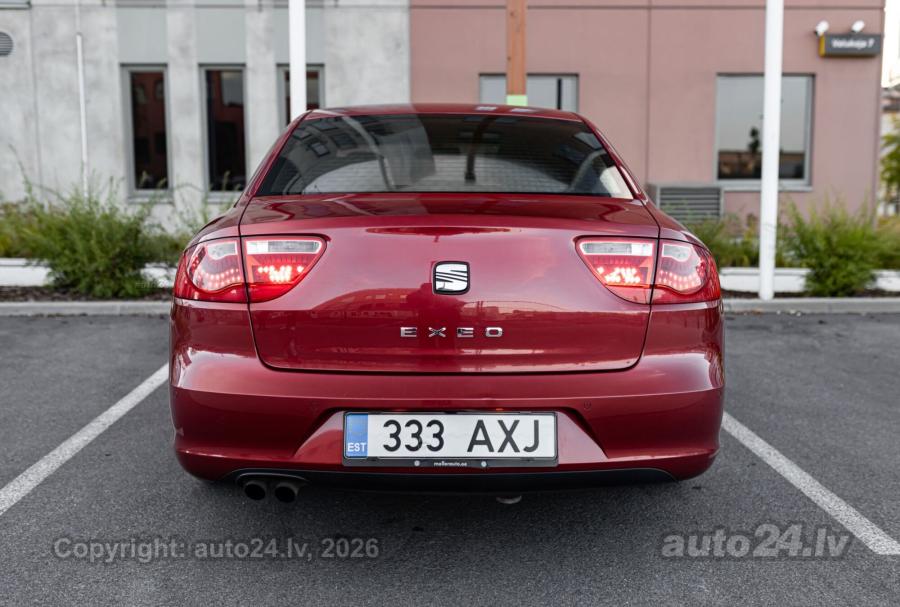 Red SEAT Exeo 2012 in Tallinn, with an engine capacity of 2.00 L and mileage of 181 thousand km for 4999 €, photo 6 on AUTOMOTO.COM.LV