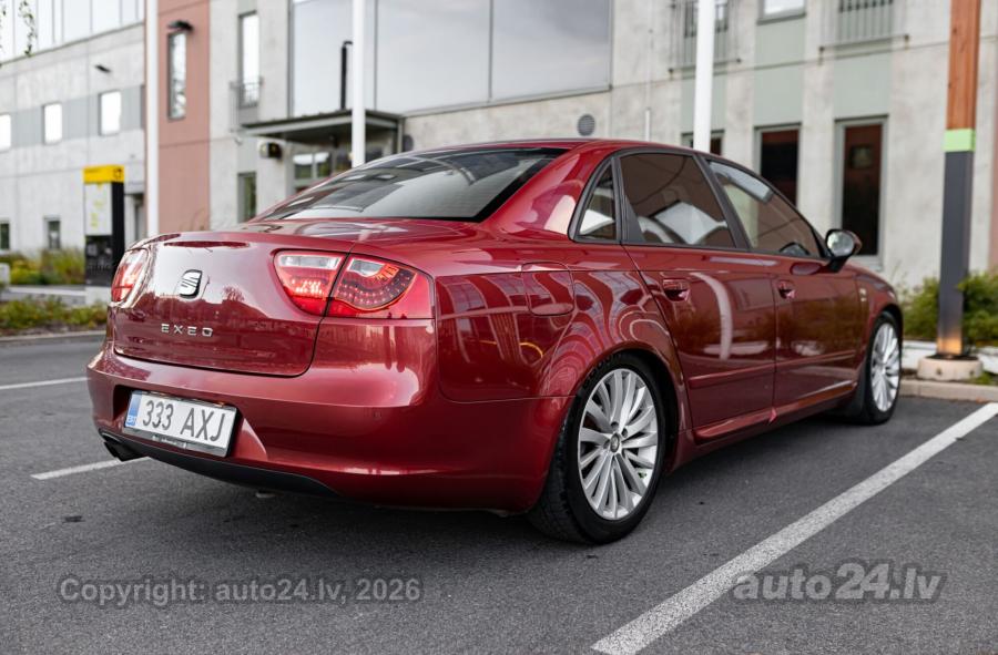Red SEAT Exeo 2012 in Tallinn, with an engine capacity of 2.00 L and mileage of 181 thousand km for 4999 €, photo 7 on AUTOMOTO.COM.LV