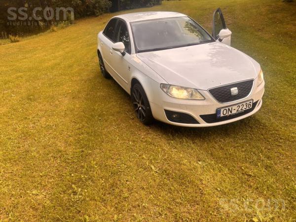 White SEAT Exeo 2012 in Madona, with an engine capacity of 1.80 L and mileage of 291 thousand km for 3299 €, photo 1 on AUTOMOTO.COM.LV