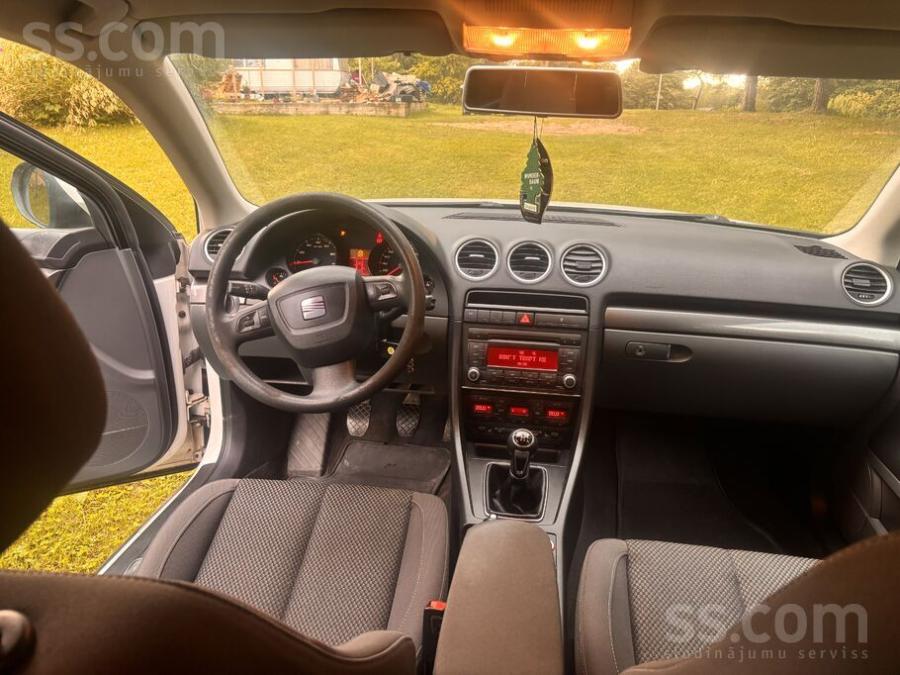 White SEAT Exeo 2012 in Madona, with an engine capacity of 1.80 L and mileage of 291 thousand km for 3299 €, photo 7 on AUTOMOTO.COM.LV