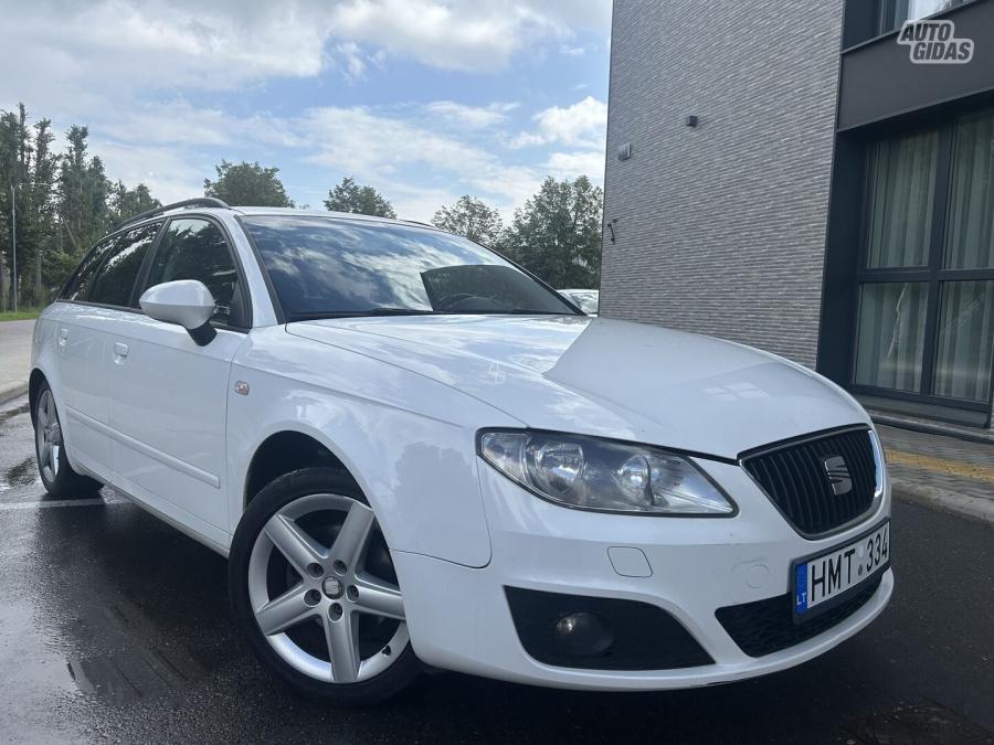 White SEAT Exeo 2010 in Kaunas, with an engine capacity of 2.00 L and mileage of 340 thousand km for 1550 €, photo 1 on AUTOMOTO.COM.LV