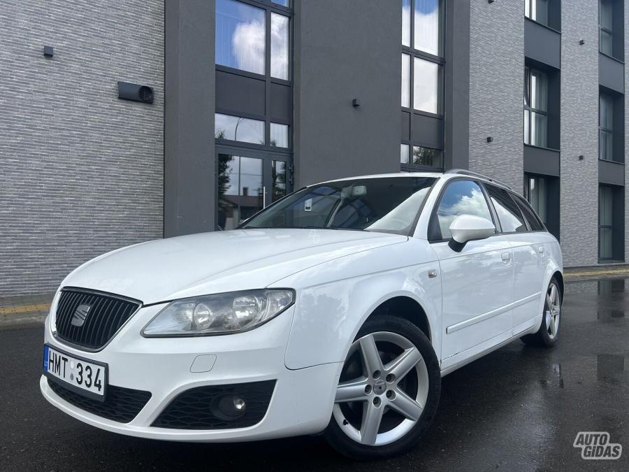 White SEAT Exeo 2010 in Kaunas, with an engine capacity of 2.00 L and mileage of 340 thousand km for 1550 €, photo 5 on AUTOMOTO.COM.LV