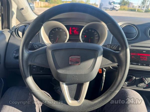 Beige SEAT Ibiza 2011 in Narva, with an engine capacity of 1.20 L and mileage of 98 thousand km for 4590 €, photo 8 on AUTOMOTO.COM.LV