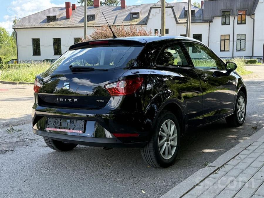 Melns SEAT Ibiza 2015 Ludza, ar dzinēja tilpumu 1.60 L un nobraukumu 0 tūkst. km par 5250 €, foto 6 vietnē AUTOMOTO.COM.LV
