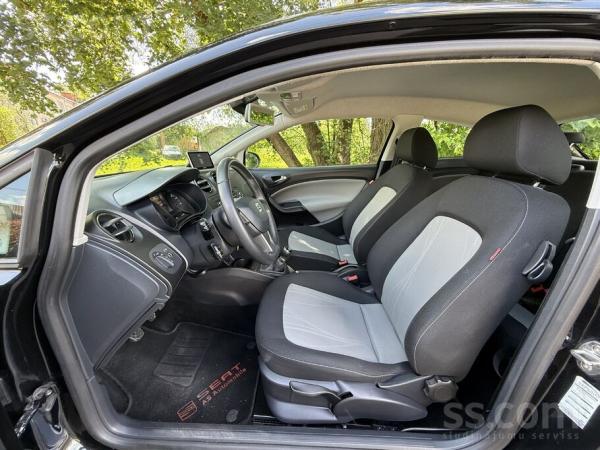 Melns SEAT Ibiza 2015 Ludza, ar dzinēja tilpumu 1.60 L un nobraukumu 0 tūkst. km par 5250 €, foto 10 vietnē AUTOMOTO.COM.LV