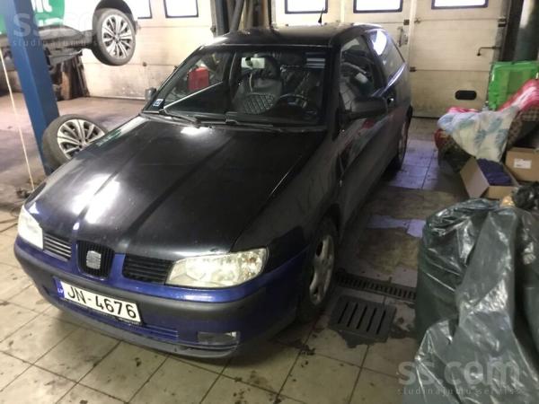 Black SEAT Ibiza 2001 in Riga, with an engine capacity of 1.90 L and mileage of 358 thousand km for 320 €, photo 2 on AUTOMOTO.COM.LV