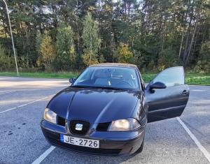 Melns SEAT Ibiza 2003 Rīga, ar dzinēja tilpumu 1.40 L un nobraukumu 0 tūkst. km par 1300 €, foto 9 vietnē AUTOMOTO.COM.LV
