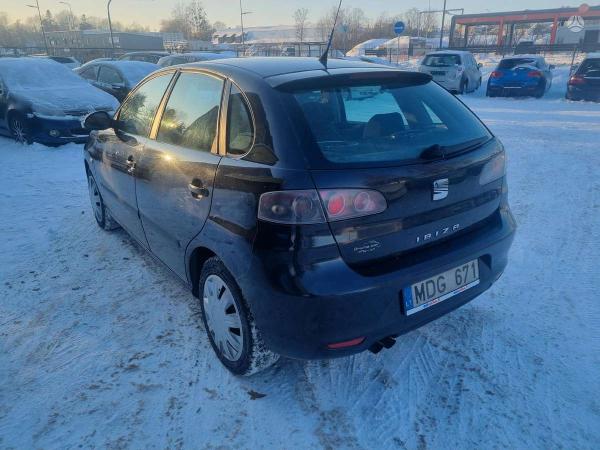 Melns SEAT Ibiza 2007 Kauņa, ar dzinēja tilpumu 1.90 L un nobraukumu 275 tūkst. km par 950 €, foto 3 vietnē AUTOMOTO.COM.LV