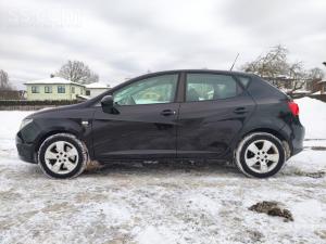 Black SEAT Ibiza 2008 in Riga, with an engine capacity of 1.90 L and mileage of 282 thousand km for 3250 €, photo 5 on AUTOMOTO.COM.LV