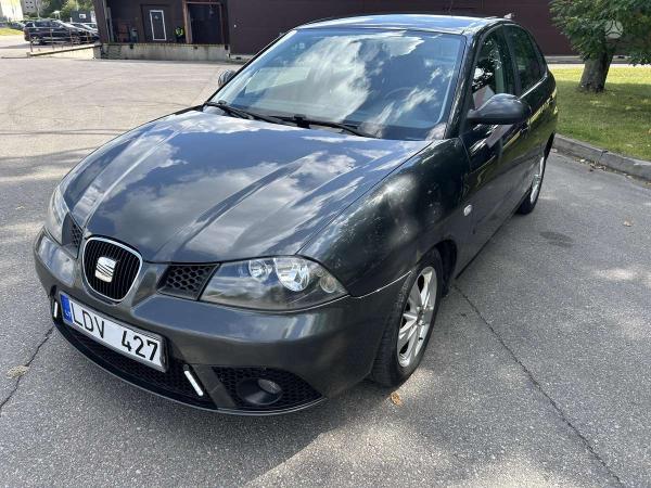 Melns SEAT Ibiza 2008 Kauņa, ar dzinēja tilpumu 1.42 L un nobraukumu 277 tūkst. km par 1400 €, foto 1 vietnē AUTOMOTO.COM.LV