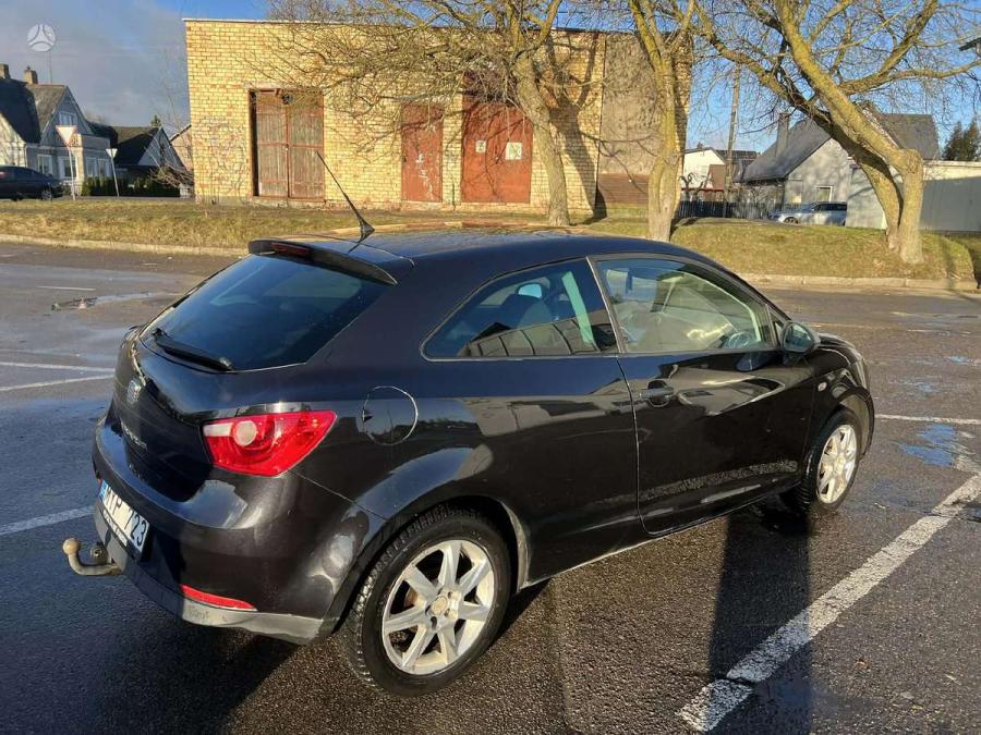 Melns SEAT Ibiza 2009 Kauņa, ar dzinēja tilpumu 1.42 L un nobraukumu 260 tūkst. km par 2100 €, foto 3 vietnē AUTOMOTO.COM.LV
