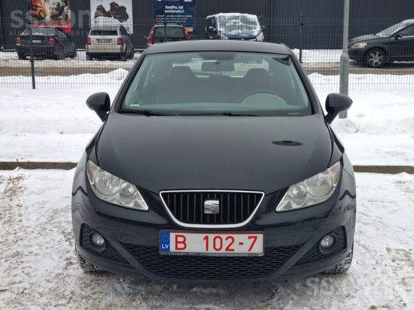 Melns SEAT Ibiza 2009 Ogre, ar dzinēja tilpumu 1.60 L un nobraukumu 255 tūkst. km par 4450 €, foto 2 vietnē AUTOMOTO.COM.LV