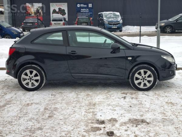 Melns SEAT Ibiza 2009 Ogre, ar dzinēja tilpumu 1.60 L un nobraukumu 255 tūkst. km par 4450 €, foto 4 vietnē AUTOMOTO.COM.LV