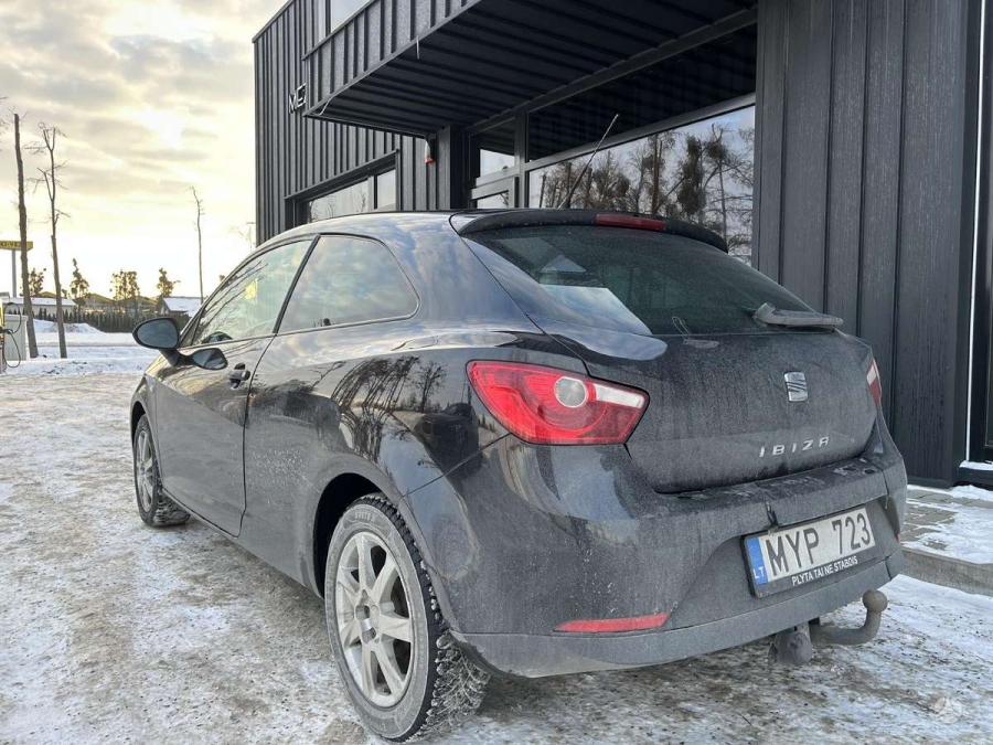 Melns SEAT Ibiza 2009 Kauņa, ar dzinēja tilpumu 1.40 L un nobraukumu 240 tūkst. km par 1590 €, foto 4 vietnē AUTOMOTO.COM.LV