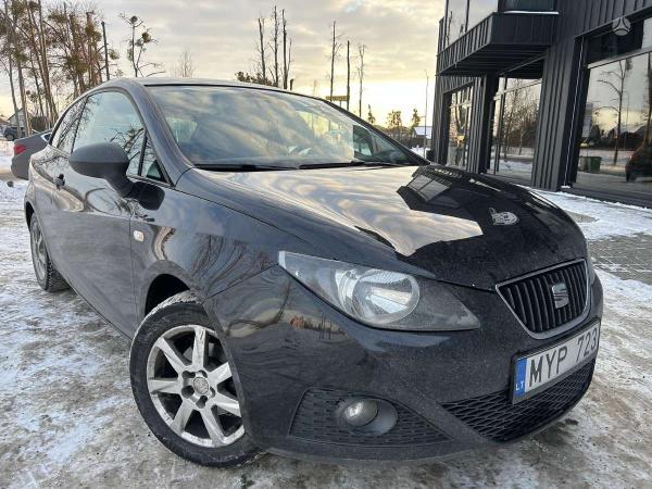 Melns SEAT Ibiza 2009 Kauņa, ar dzinēja tilpumu 1.40 L un nobraukumu 240 tūkst. km par 1590 €, foto 5 vietnē AUTOMOTO.COM.LV