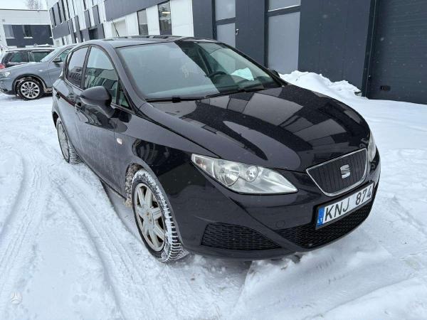 Black SEAT Ibiza 2009 in Vilnius, with an engine capacity of 1.42 L and mileage of 287 thousand km for 1600 €, photo 2 on AUTOMOTO.COM.LV