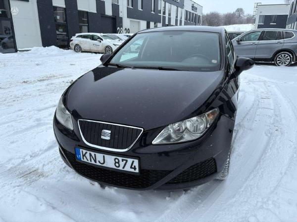 Black SEAT Ibiza 2009 in Vilnius, with an engine capacity of 1.42 L and mileage of 287 thousand km for 1600 €, photo 8 on AUTOMOTO.COM.LV