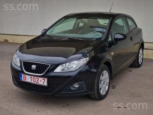 Melns SEAT Ibiza 2009 Ogre, ar dzinēja tilpumu 1.60 L un nobraukumu 255 tūkst. km par 3850 €, foto  vietnē AUTOMOTO.COM.LV