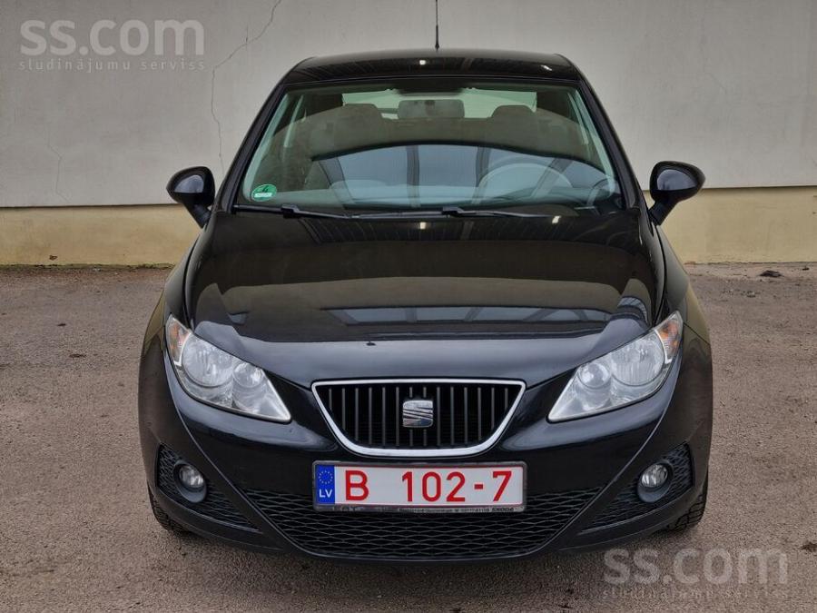 Melns SEAT Ibiza 2009 Ogre, ar dzinēja tilpumu 1.60 L un nobraukumu 255 tūkst. km par 3850 €, foto 3 vietnē AUTOMOTO.COM.LV