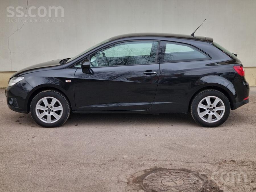 Melns SEAT Ibiza 2009 Ogre, ar dzinēja tilpumu 1.60 L un nobraukumu 255 tūkst. km par 3850 €, foto 6 vietnē AUTOMOTO.COM.LV