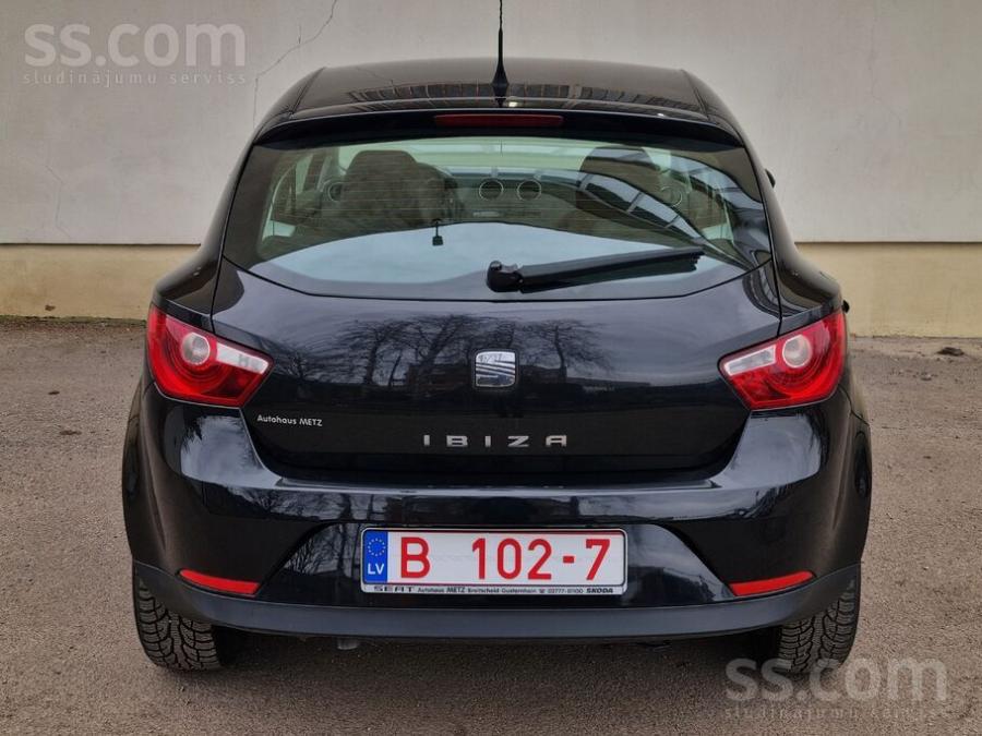 Melns SEAT Ibiza 2009 Ogre, ar dzinēja tilpumu 1.60 L un nobraukumu 255 tūkst. km par 3850 €, foto 8 vietnē AUTOMOTO.COM.LV