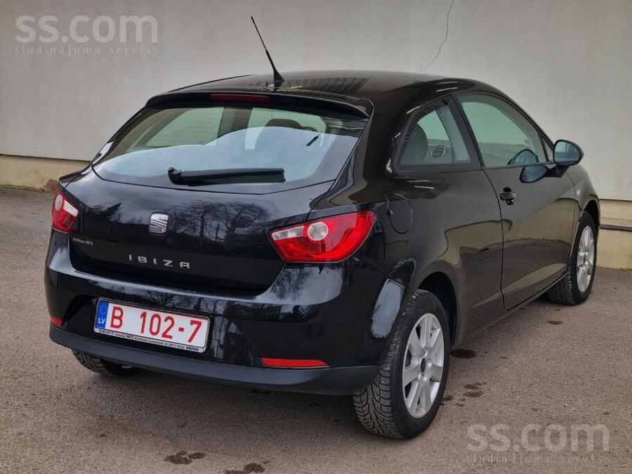 Melns SEAT Ibiza 2009 Ogre, ar dzinēja tilpumu 1.60 L un nobraukumu 255 tūkst. km par 3850 €, foto 9 vietnē AUTOMOTO.COM.LV