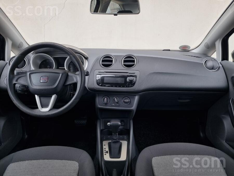 Melns SEAT Ibiza 2009 Ogre, ar dzinēja tilpumu 1.60 L un nobraukumu 255 tūkst. km par 3850 €, foto 14 vietnē AUTOMOTO.COM.LV