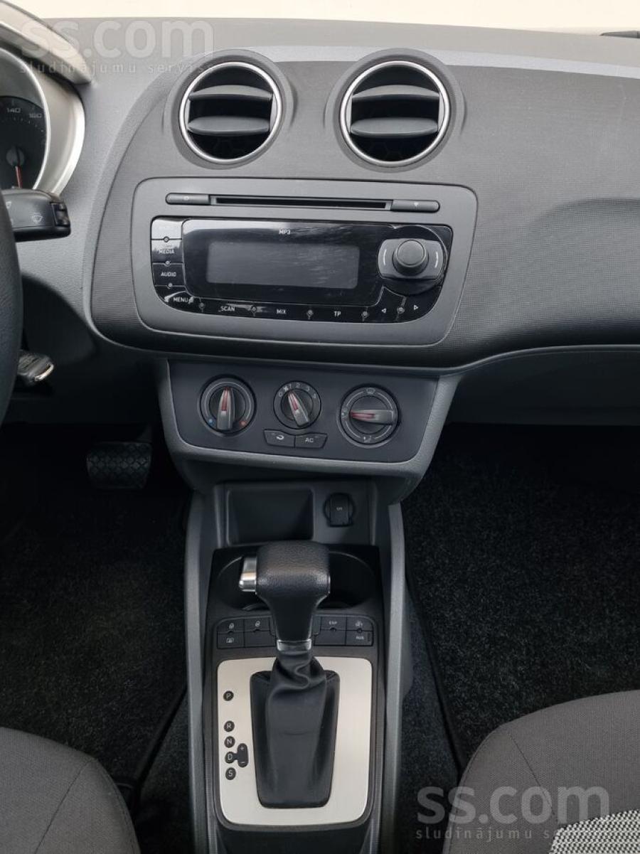 Melns SEAT Ibiza 2009 Ogre, ar dzinēja tilpumu 1.60 L un nobraukumu 255 tūkst. km par 3850 €, foto 15 vietnē AUTOMOTO.COM.LV