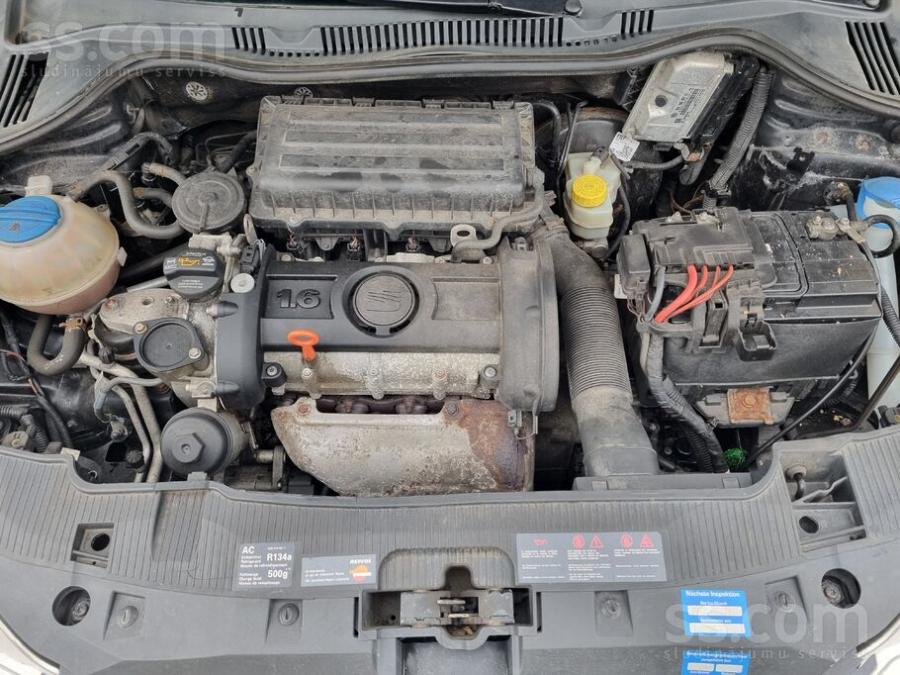 Melns SEAT Ibiza 2009 Ogre, ar dzinēja tilpumu 1.60 L un nobraukumu 255 tūkst. km par 3850 €, foto 24 vietnē AUTOMOTO.COM.LV