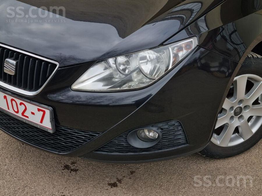 Melns SEAT Ibiza 2009 Ogre, ar dzinēja tilpumu 1.60 L un nobraukumu 255 tūkst. km par 3850 €, foto 26 vietnē AUTOMOTO.COM.LV