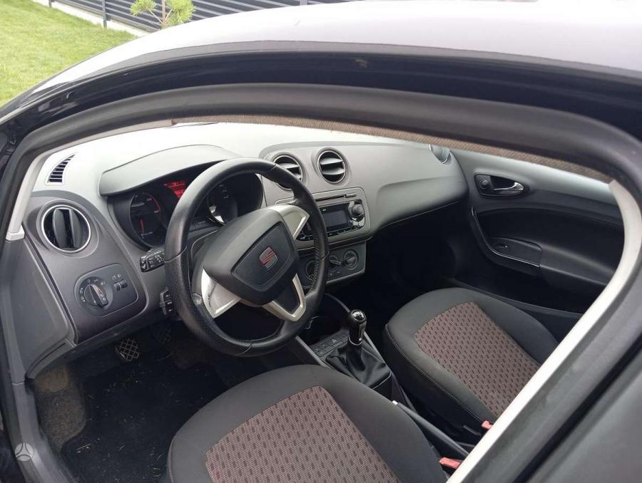 Melns SEAT Ibiza 2009 Šauļi, ar dzinēja tilpumu 1.42 L un nobraukumu 190 tūkst. km par 1350 €, foto 8 vietnē AUTOMOTO.COM.LV