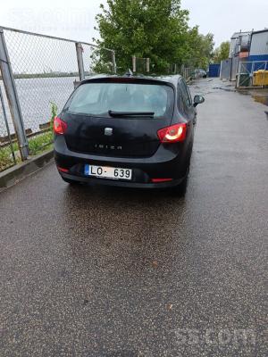 Black SEAT Ibiza 2009 in Riga, with an engine capacity of 1.90 L and mileage of 270 thousand km for 2000 €, photo 4 on AUTOMOTO.COM.LV