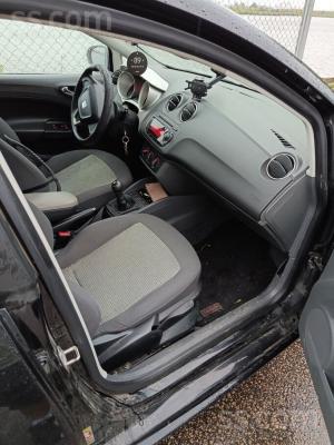 Black SEAT Ibiza 2009 in Riga, with an engine capacity of 1.90 L and mileage of 270 thousand km for 2000 €, photo 6 on AUTOMOTO.COM.LV