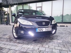 Black SEAT Ibiza 2009 in Riga, with an engine capacity of 1.90 L and mileage of 282 thousand km for 2590 €, photo 8 on AUTOMOTO.COM.LV