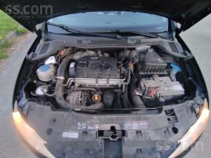 Black SEAT Ibiza 2009 in Riga, with an engine capacity of 1.90 L and mileage of 282 thousand km for 2590 €, photo 14 on AUTOMOTO.COM.LV