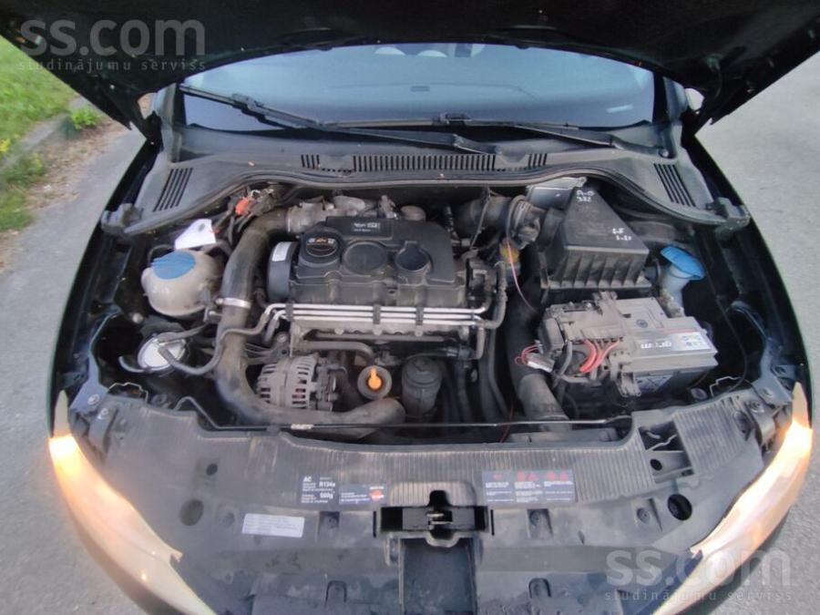 Black SEAT Ibiza 2009 in Riga, with an engine capacity of 1.90 L and mileage of 282 thousand km for 2590 €, photo 14 on AUTOMOTO.COM.LV