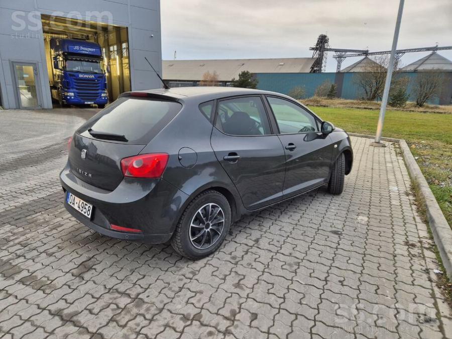 Melns SEAT Ibiza 2010 Liepāja, ar dzinēja tilpumu 1.20 L un nobraukumu 149 tūkst. km par 3350 €, foto 12 vietnē AUTOMOTO.COM.LV