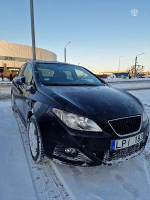 Melns SEAT Ibiza 2010 Viļņa, ar dzinēja tilpumu 1.39 L un nobraukumu 1694 tūkst. km par 2300 €, foto  vietnē AUTOMOTO.COM.LV