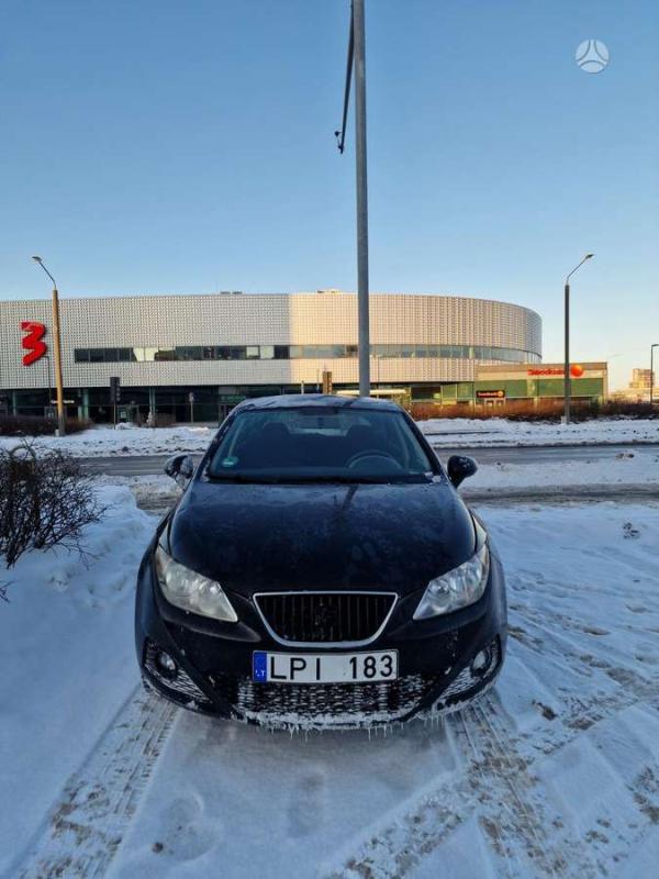 Melns SEAT Ibiza 2010 Viļņa, ar dzinēja tilpumu 1.39 L un nobraukumu 1694 tūkst. km par 2300 €, foto 3 vietnē AUTOMOTO.COM.LV