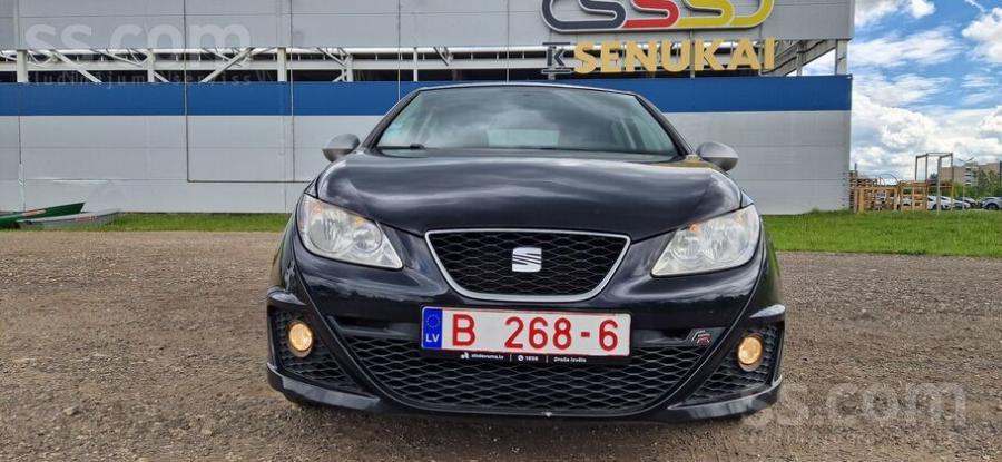 Melns SEAT Ibiza 2010 Daugavpils, ar dzinēja tilpumu 1.40 L un nobraukumu 159 tūkst. km par 5550 €, foto 9 vietnē AUTOMOTO.COM.LV