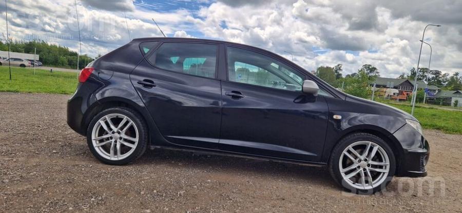 Melns SEAT Ibiza 2010 Daugavpils, ar dzinēja tilpumu 1.40 L un nobraukumu 159 tūkst. km par 5550 €, foto 8 vietnē AUTOMOTO.COM.LV